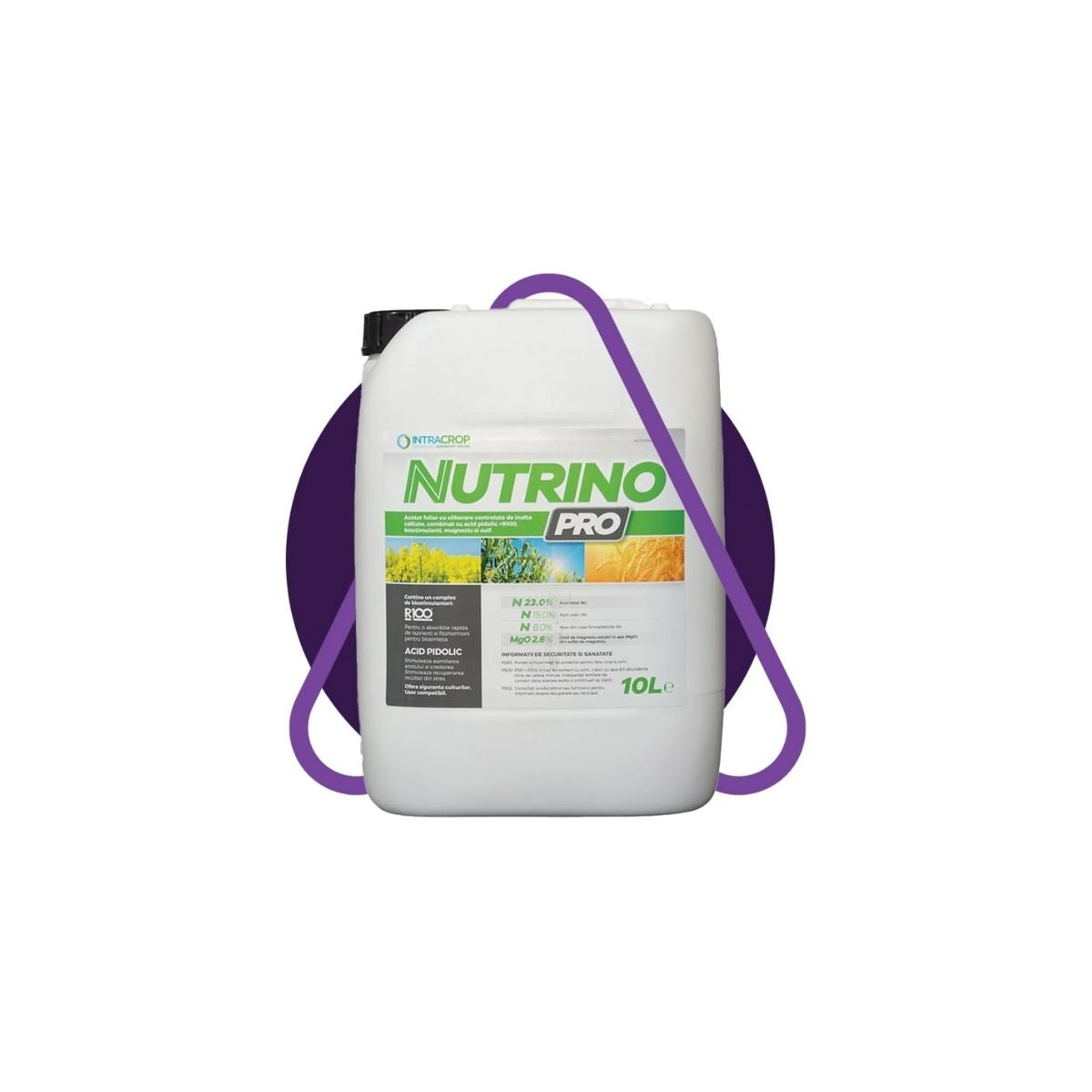 Fertilizant azot cu eliberare lenta si biostimulator Nutrino Pro, 10 L – Hectarul.ro
