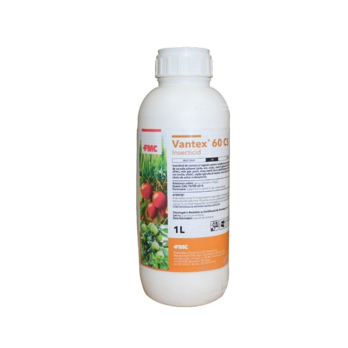 Insecticid grau, rapita, livezi, legume, vita de vie Vantex 60 CS, 5 L – Hectarul.ro