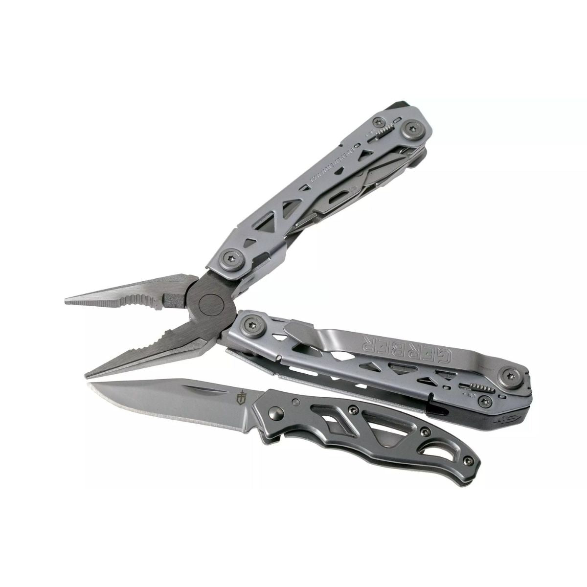 Set promotional Gerber multitool Suspension NXT si cutit pliabil de bu ...